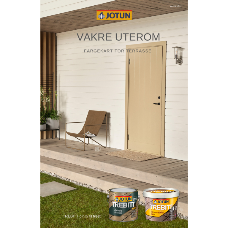 Fargekart Trebitt Terrassebeis – Nysted nettbutikk